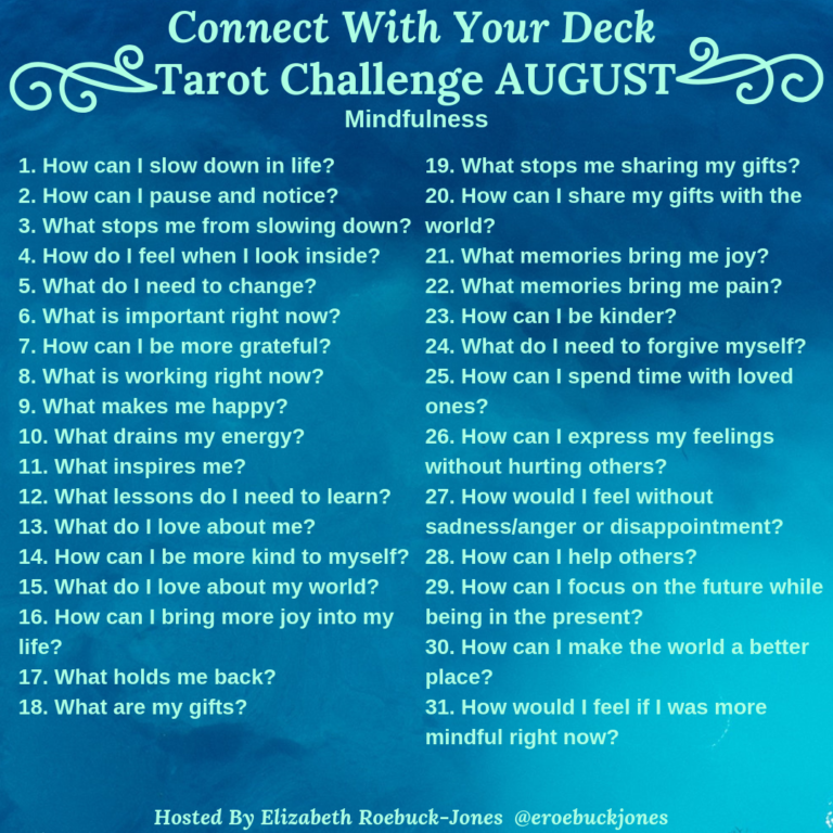 Connect With Your Deck Challenge | Elizabeth Roebuck-Jones